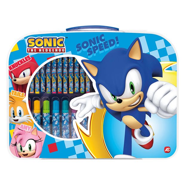 Sonic the hedgehog σετ ζωγραφικής – Toykids